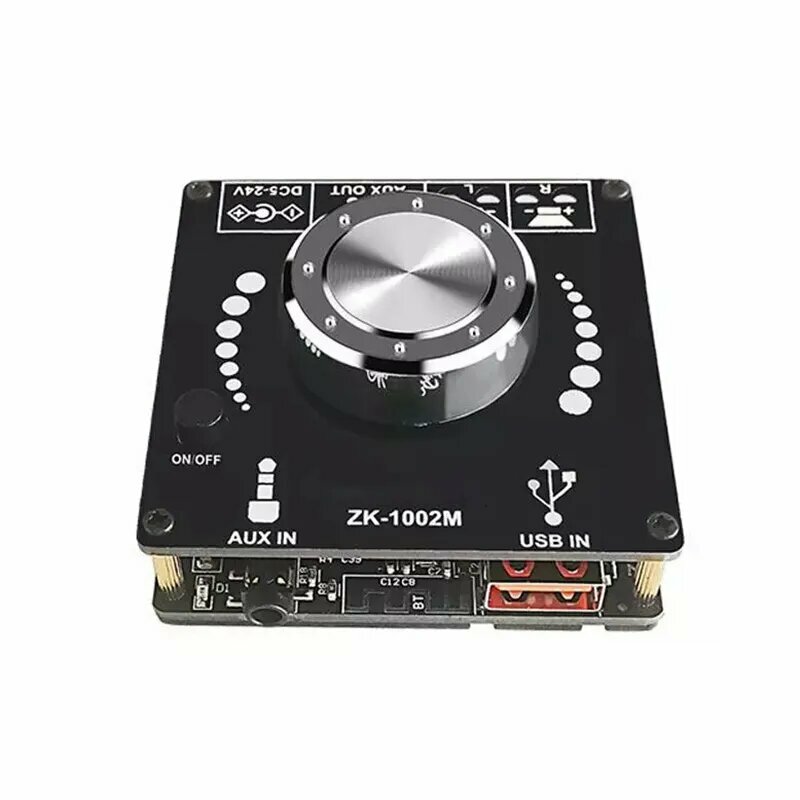 ZK1002M Bluetooth 5.0 AUX USB аудио вход выход усилитель модуль аудио усилителя