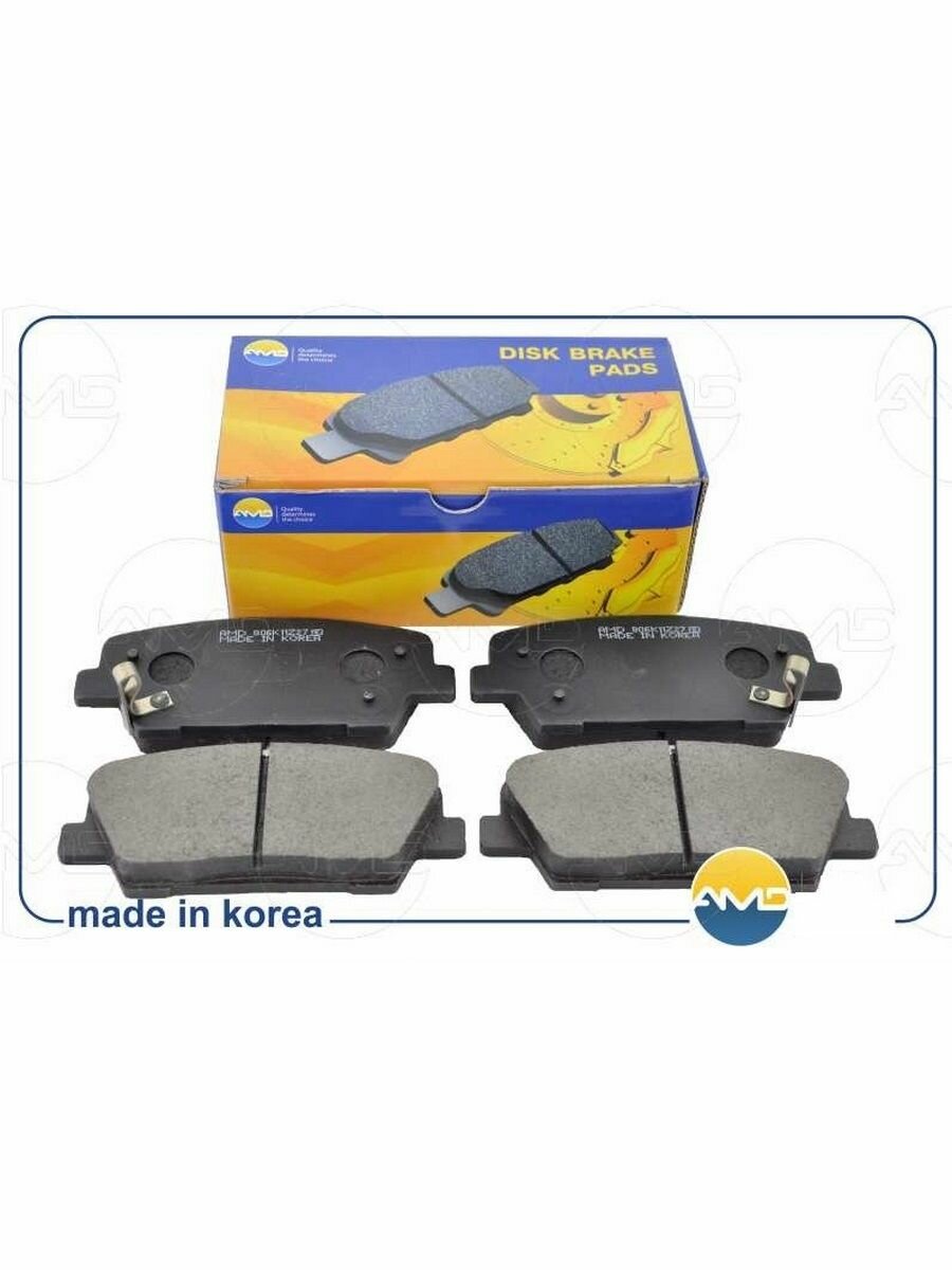Тормозные колодки задние для а/м HYUNDAI Genesis / Хендай Генезис, 58302-2WA00, AMD AMD. BF677