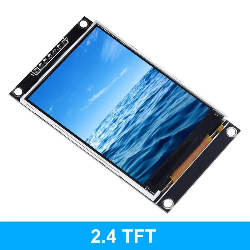 2.4 TFT ЖК-дисплей, черная плата