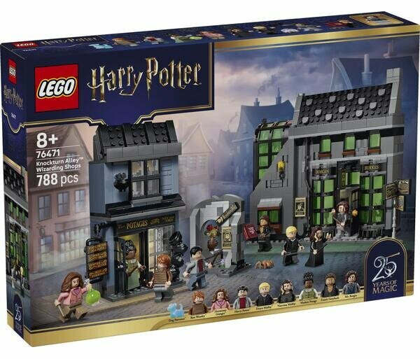 Конструктор LEGO Harry Potter 76471 Лютный переулок: Волшебные магазины (Lego 76471)
