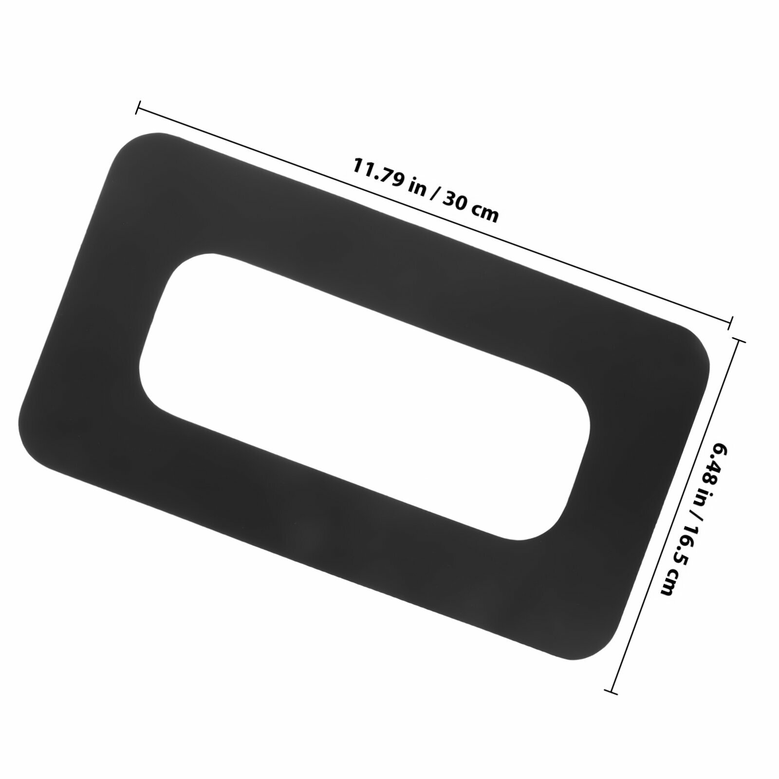 Крепление Для Финесов Слот Под Плавник Черный 30.00X16.50X0.10Cm