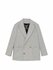 Куртка BALMAIN Double-breasted notched-lapels jacket, размер 140, серый/синий/го...