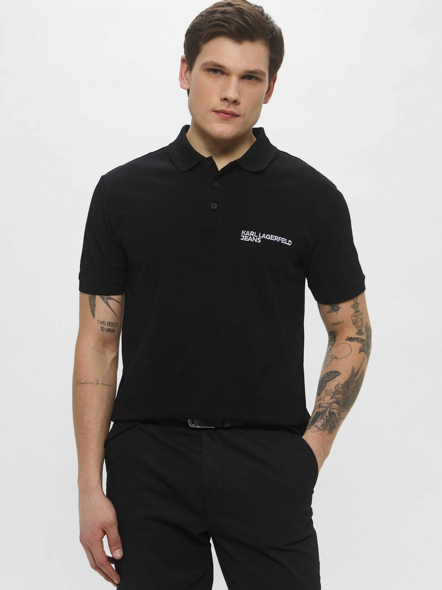 Поло KARL LAGERFELD JEANS