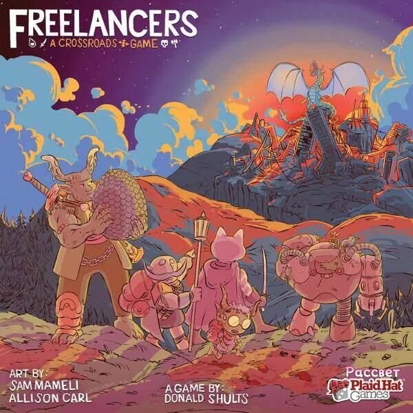 Настольная игра-Английская версия Freelancers: A Crossroads Game