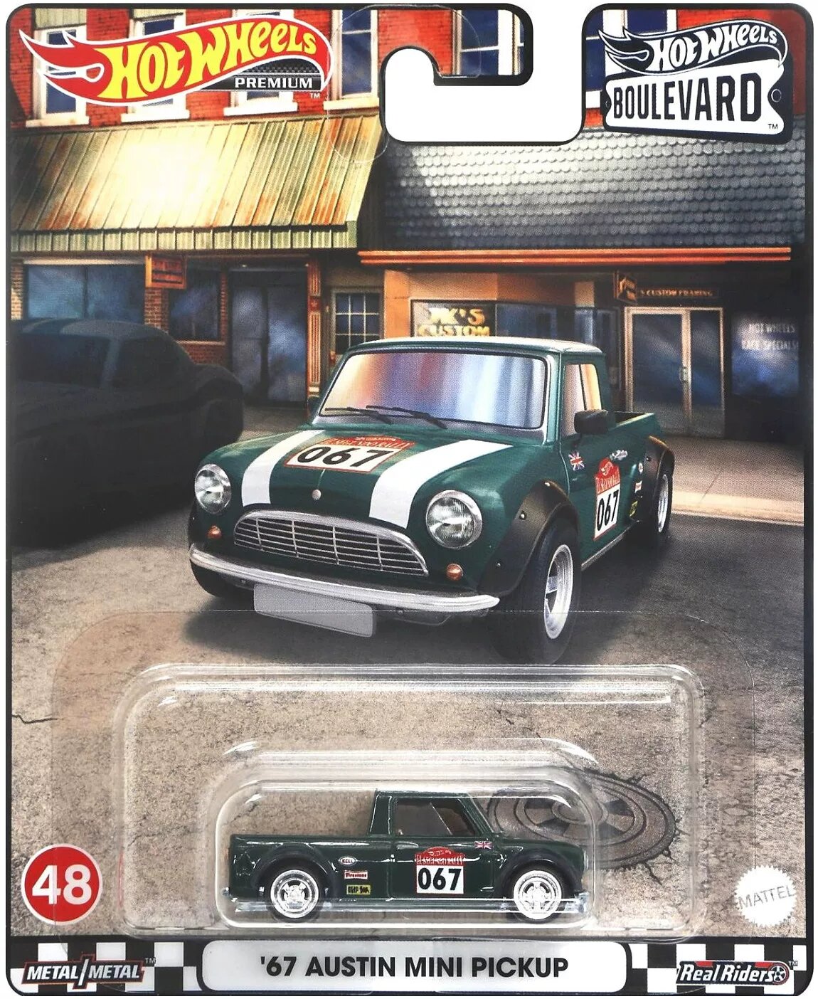 Модель Austin Mini 1948-1967 гг, пикап, коллекционная игрушка, масштаб 1:64