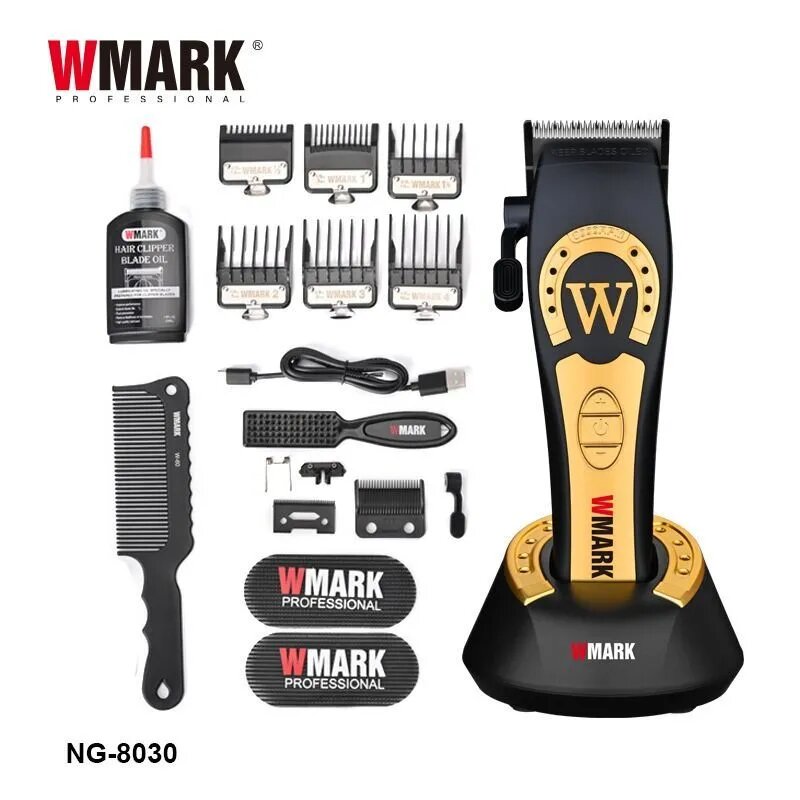 WMARK Машинка для стрижки 8030 8230, черный