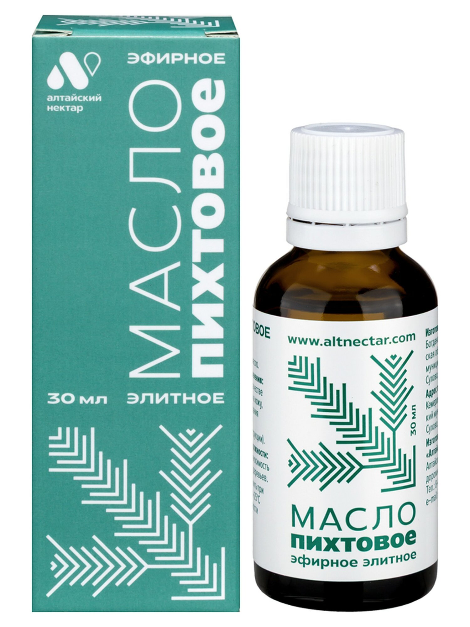 Алтайский нектар масло эфирное пихтовое 30МЛ — Масло эфирное - 30 мл, флакон стеклянный с капельницей в уп.