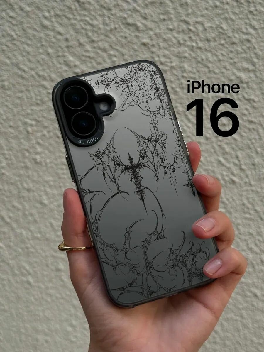 Чехол на iPhone 16 готика