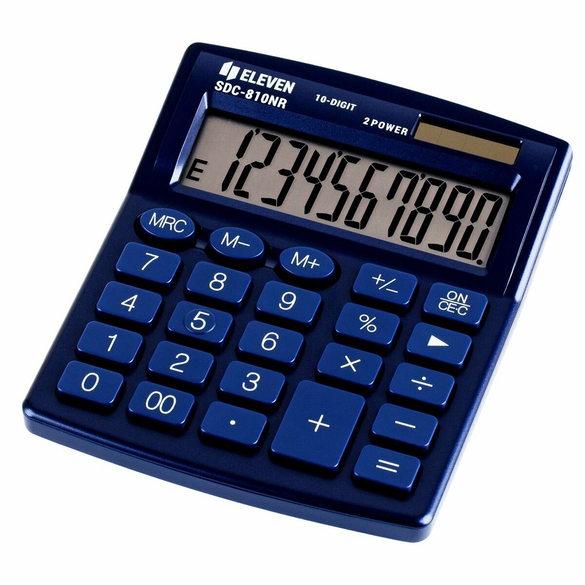 Калькулятор ELEVEN SDC-810NR-NV 10 разряд, тёмно-синий