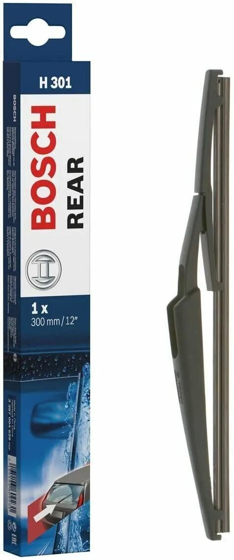 Щетка стеклоочистителя задняя Bosch Rear H301 3397004629, 30 см