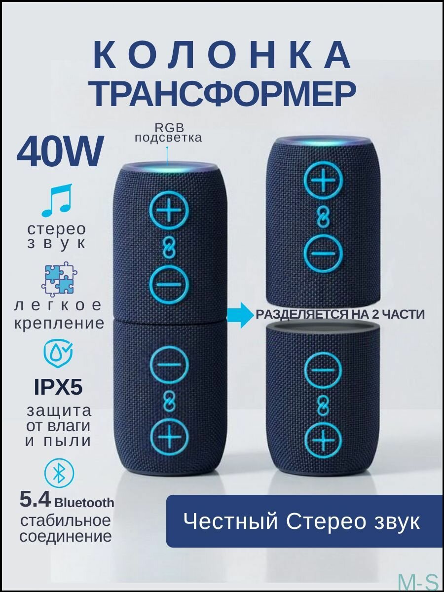 Колонка беспроводная двойная