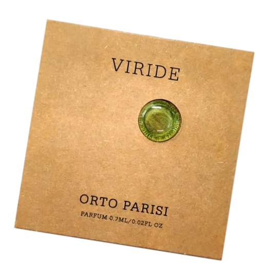 Духи Orto Parisi Viride 0.7 мл сэмпл для мужчин и женщин - парфюм Орто Паризи Вирид миниатюра