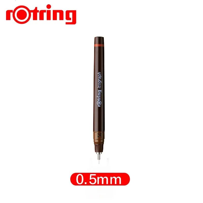 Изограф Rotring 0,5 мм, пластиковый корпус, Германия, толщина линии 0.5 мм