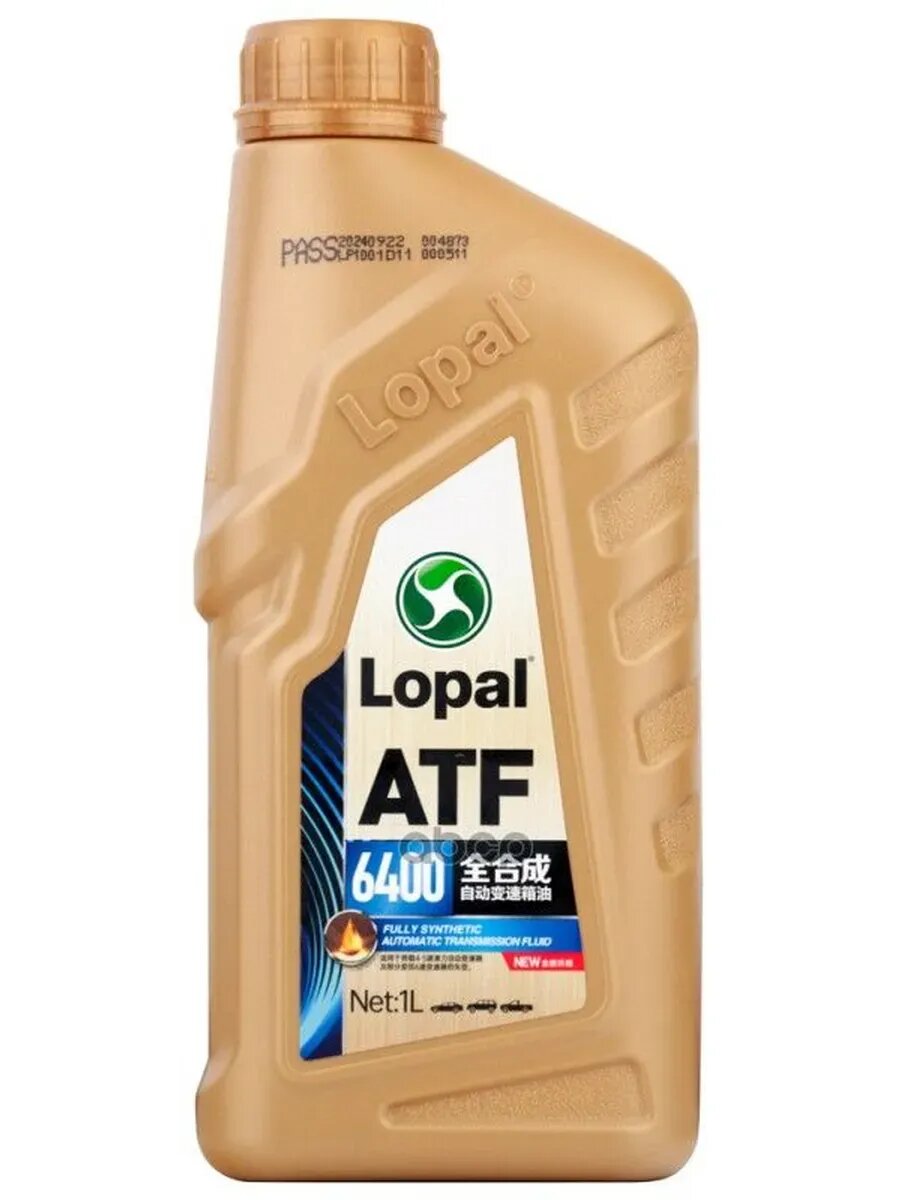Трасмиссионное Д/Акпп Atf 6400 (1Л) Lopal арт. LPL36301