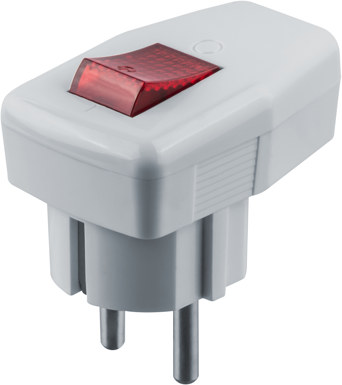 Вилка Navigator 61 364 NCA-PL05-16A-ESC-WH угловая с/з с/выключ. белая