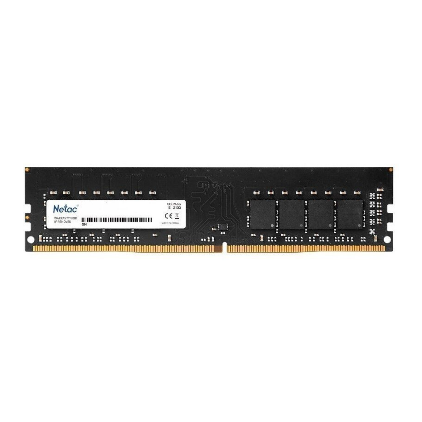 Модуль памяти Netaс NТСGD4Р32SР-16, DIММ DDR4, 16 Гб, 3200 МГц, CL16, 1.35 В, черный