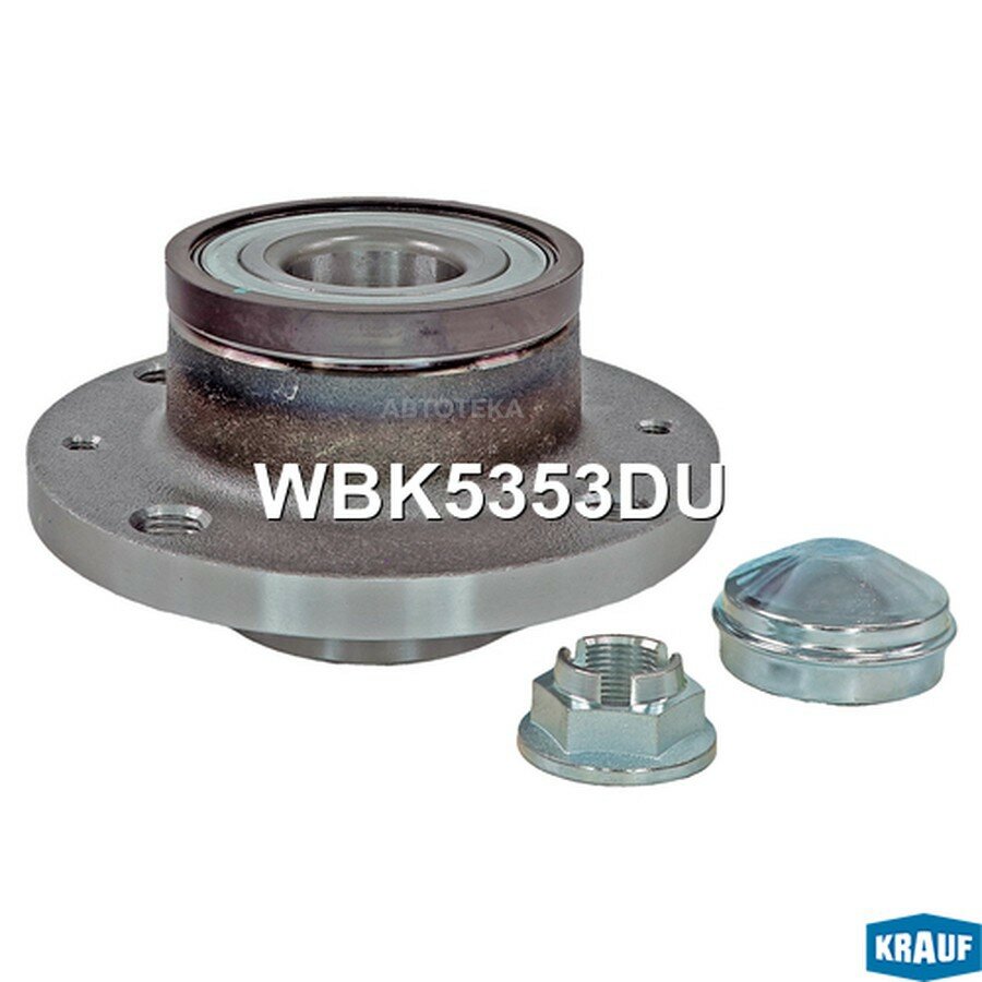 Ступица в сборе [задн Kit] OPEL Corsa (X01X15S07) Adam (M13)/ VAUXHALL Vectra (J96) Corsa (S07X15) Adam (M13) KRAUF WBK5353DU