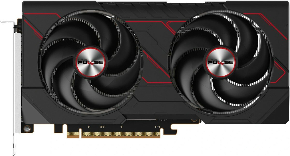 Видеокарта Sapphire AMD Radeon RX 9060XT 11350-04-20G PULSE AMD RADEON RX 9060 XT GAMING OC 8GB DUAL 8ГБ Pulse, GDDR6, OC, Ret