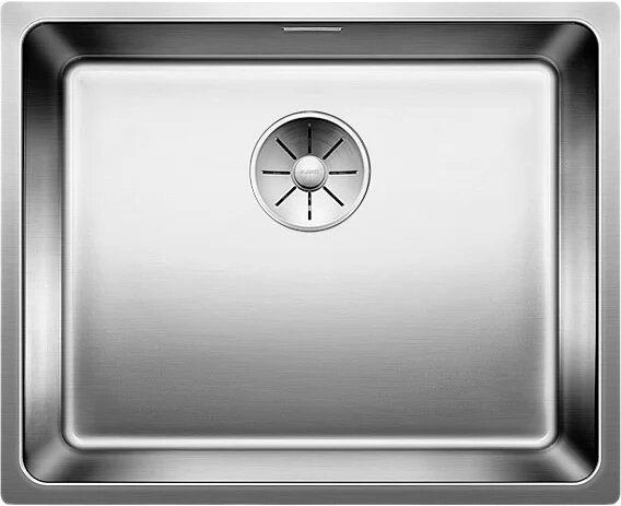 Мойка кухонная Blanco Andano 500-U 522967 металлическая, 54x44, прямоугольная, мойка для кухни, под столешницу, немецкая