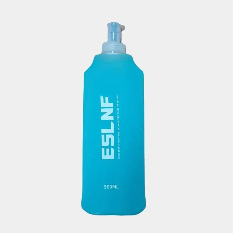 Складная фляга ESLNF 500 мл для спорта и кемпинга Lake Blue