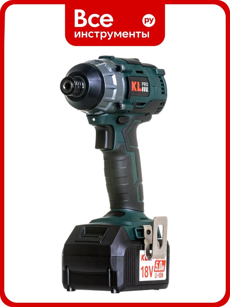 Профессиональный бесщеточный винтоверт аккумуляторный KLPRO KLDV18B-50 18 v / 5.0 ah li-ion 13987
