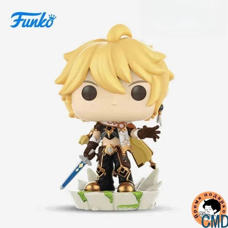 Фигурка Funko POP! Genshin Impact Дилюк, Кли, Кэцин, Паймон, Путешественник - Коллекционная фигурка