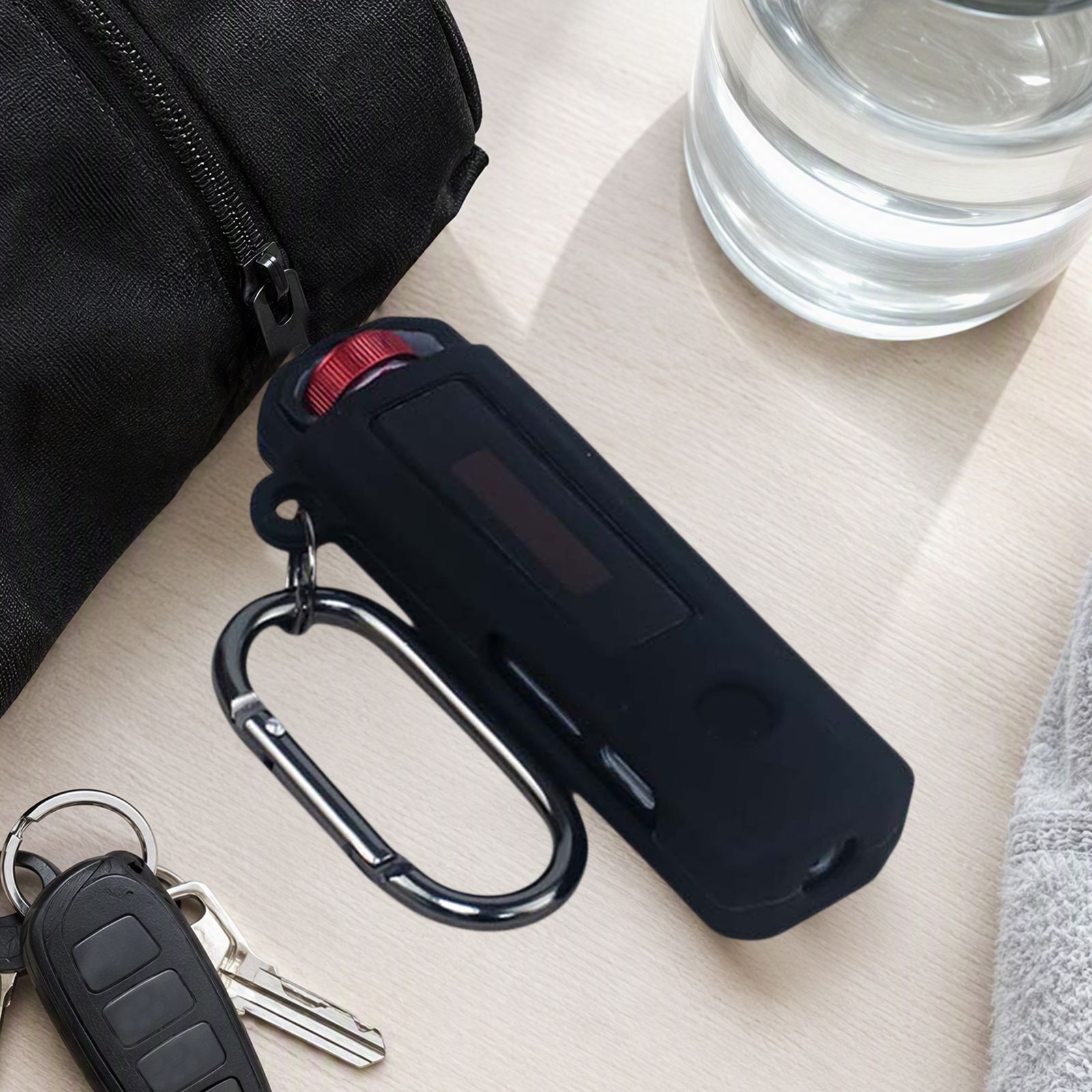 Силиконовый противоударный чехол для MP3-плеера Fiio SnowSky Echo Nano, чёрный