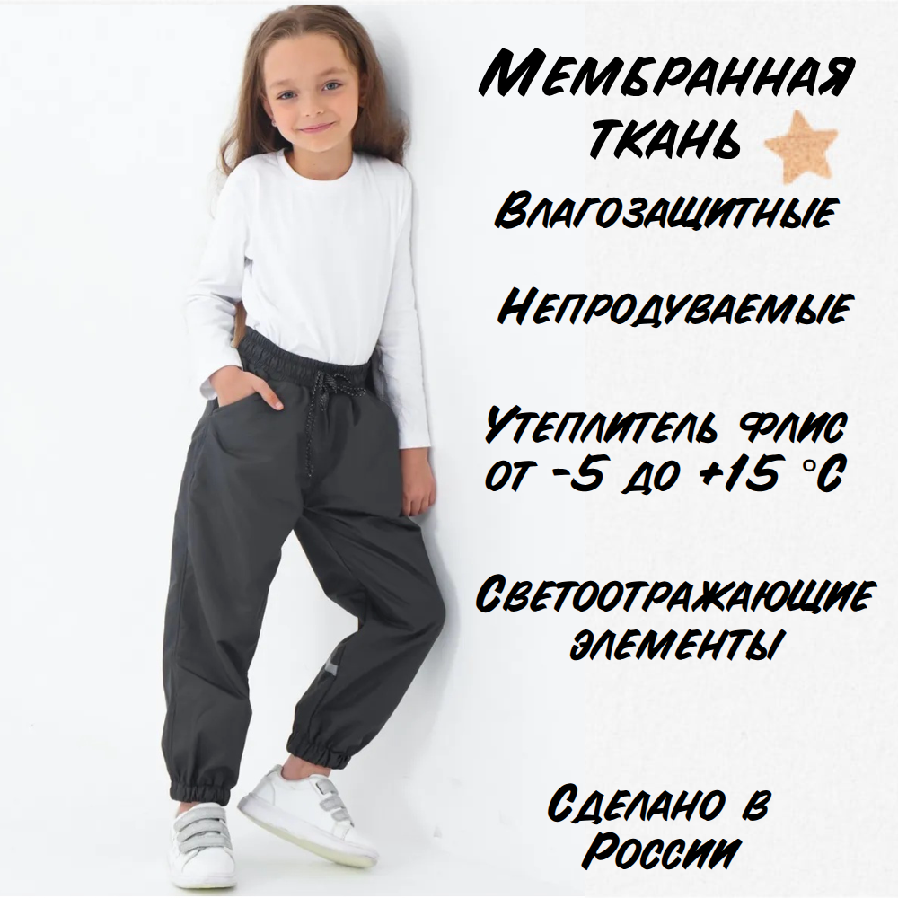 Брюки утеплённые