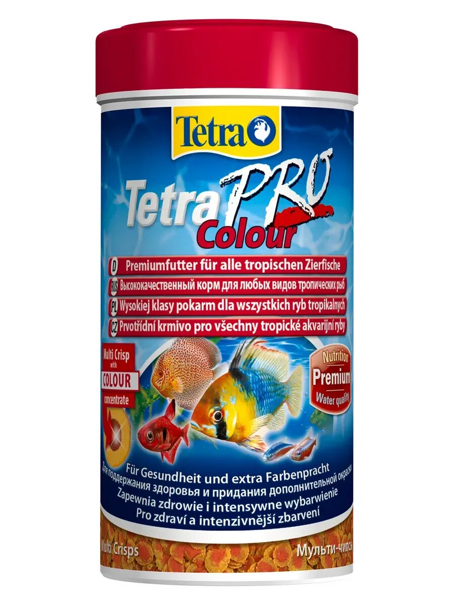TetraPro Color Crisps корм д/окраса 250 мл