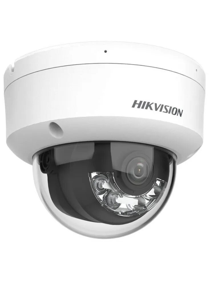 Видеокамера IP HIKVISION DS-2CD2123G2-LIS2U(2.8mm) 1/2.7' Progressive Scan CMOS, Уличная, Белый