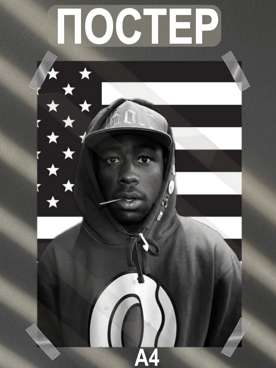 Постер интерьерный на стену а4 tyler the creator