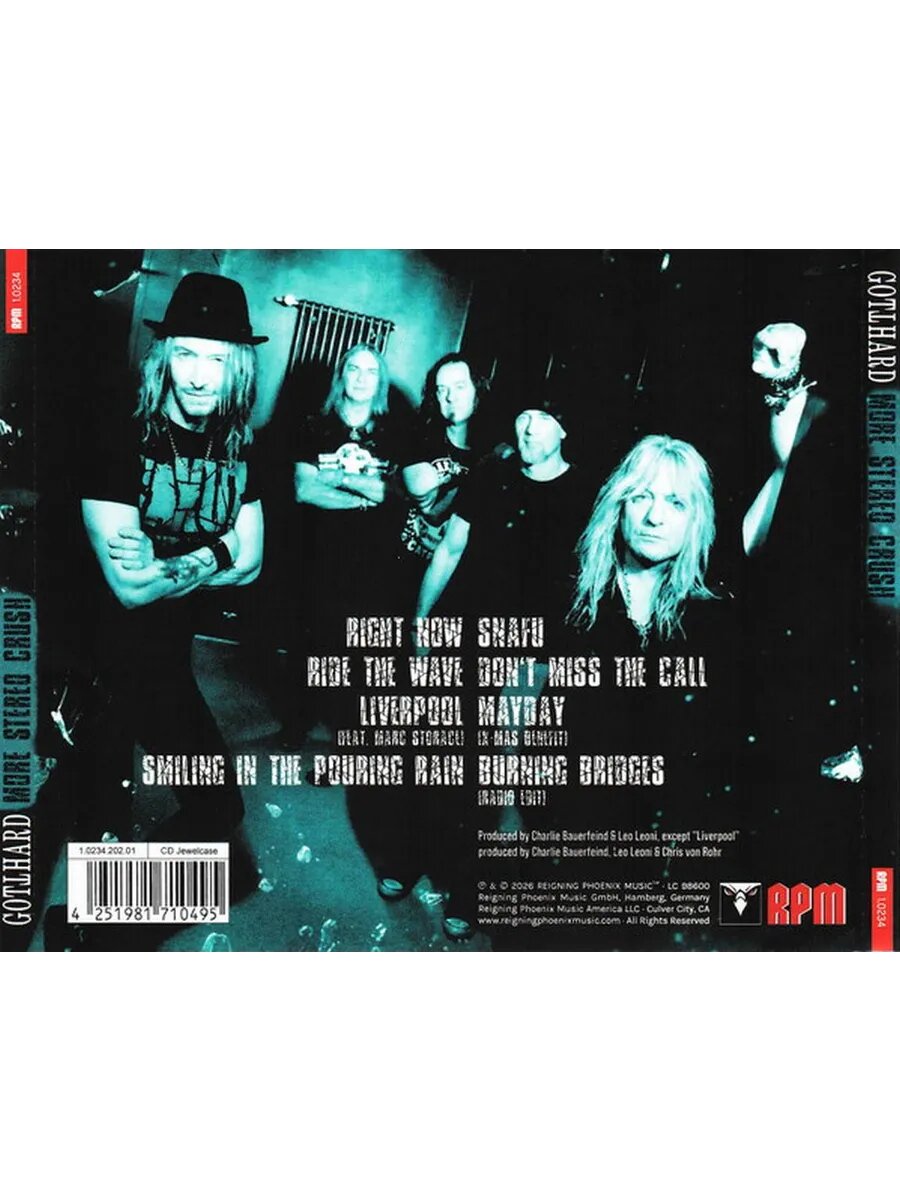 Gotthard - More Stereo Crush (CD) — фото 1