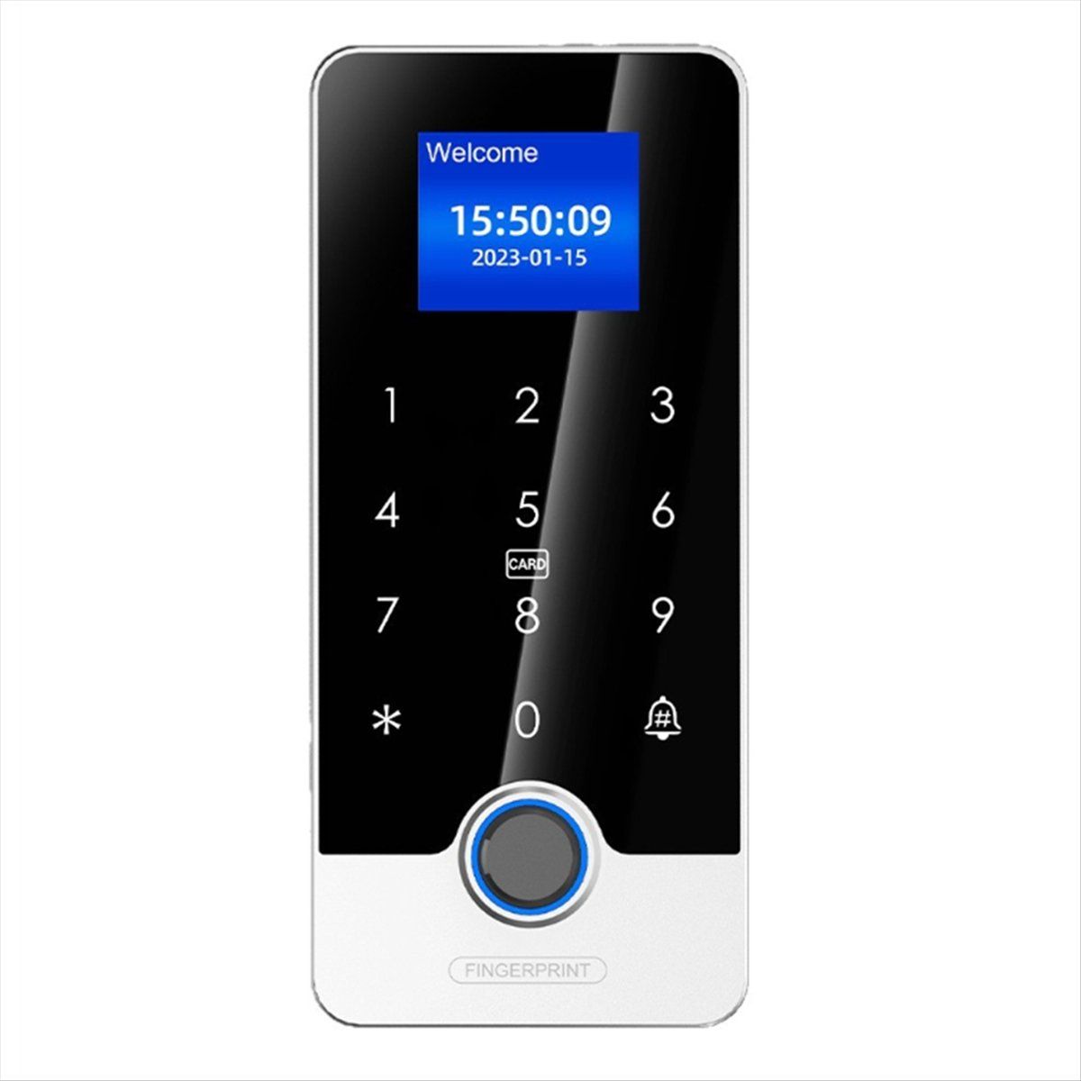 Контроллер доступа Tuya J200F с отпечатком пальца и Bluetooth, металлический корпус, RFID карта, для двери в офис или дом