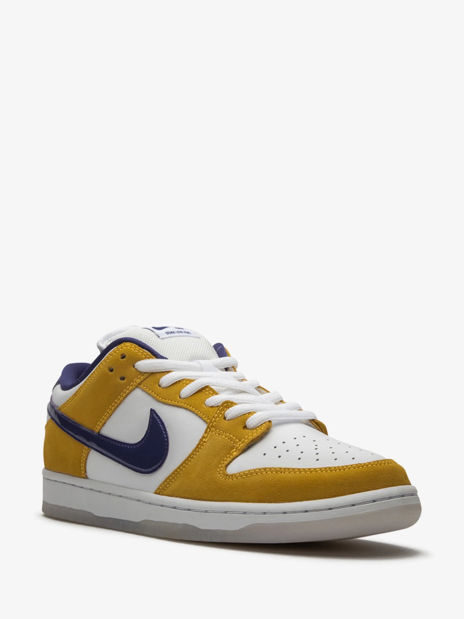 Кроссовки NIKE SB Dunk, размер 10.5, белый — фото 1