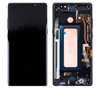 Дисплей для Samsung Galaxy Note 8 (N950F) модуль с рамкой Черный - (In-Cell)