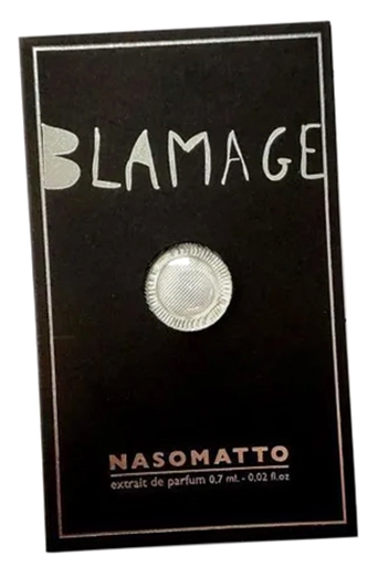 Духи пробник Nasomatto Blamage 0.7 мл / Насоматто Бламаж для мужчин и женщин