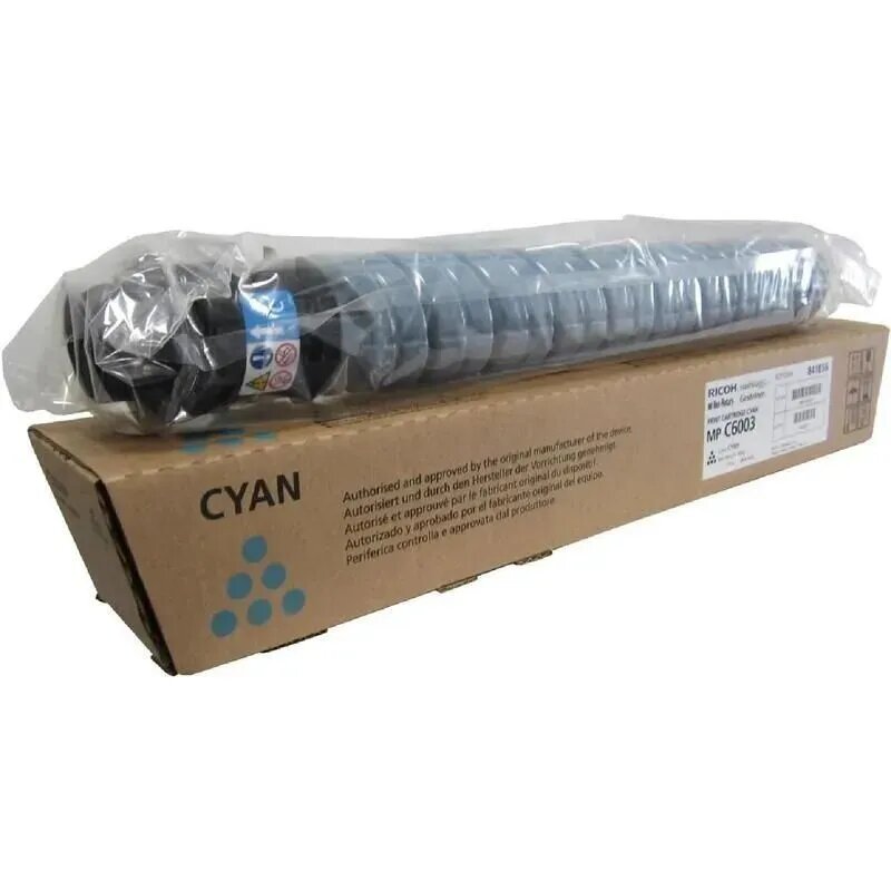 Картридж лазерный Ricoh MP C6003 841856 голубой для Ricoh