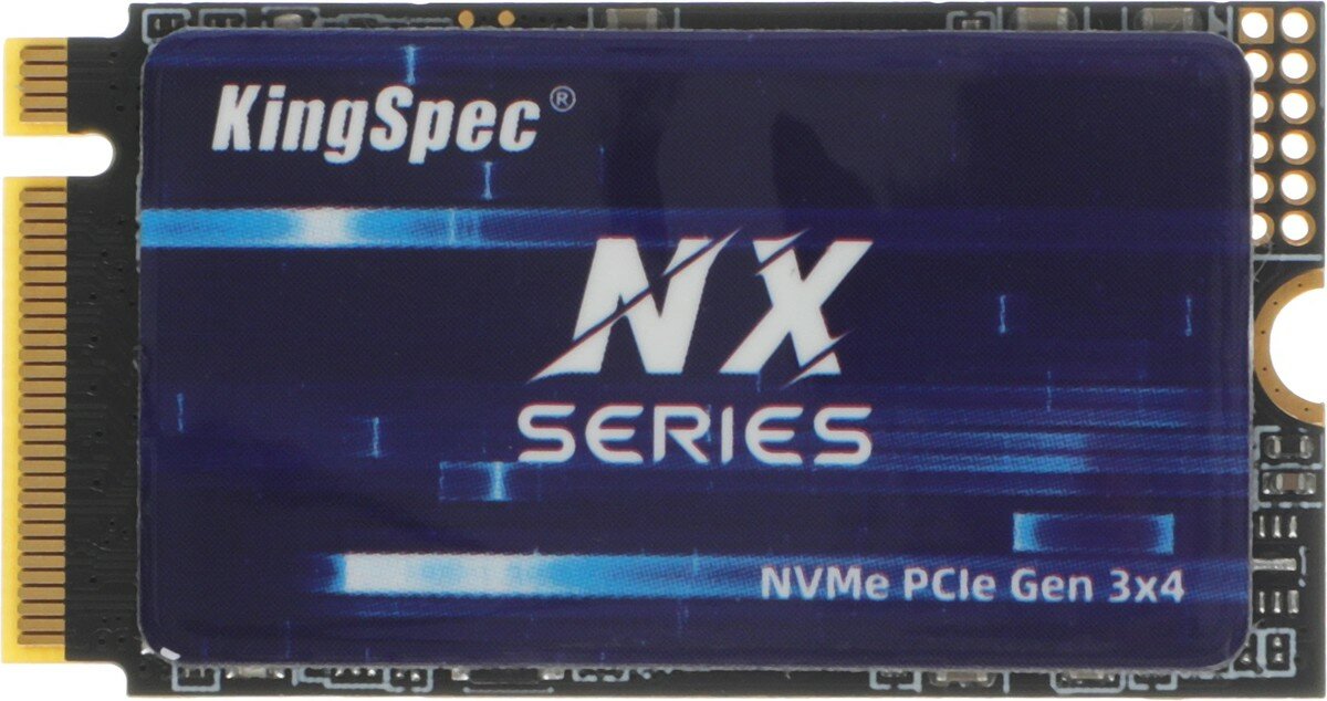 1ТБ SSD накопитель KINGSPEC NXM-1TB M.2 2242, PCIe 3.0 x4, M.2