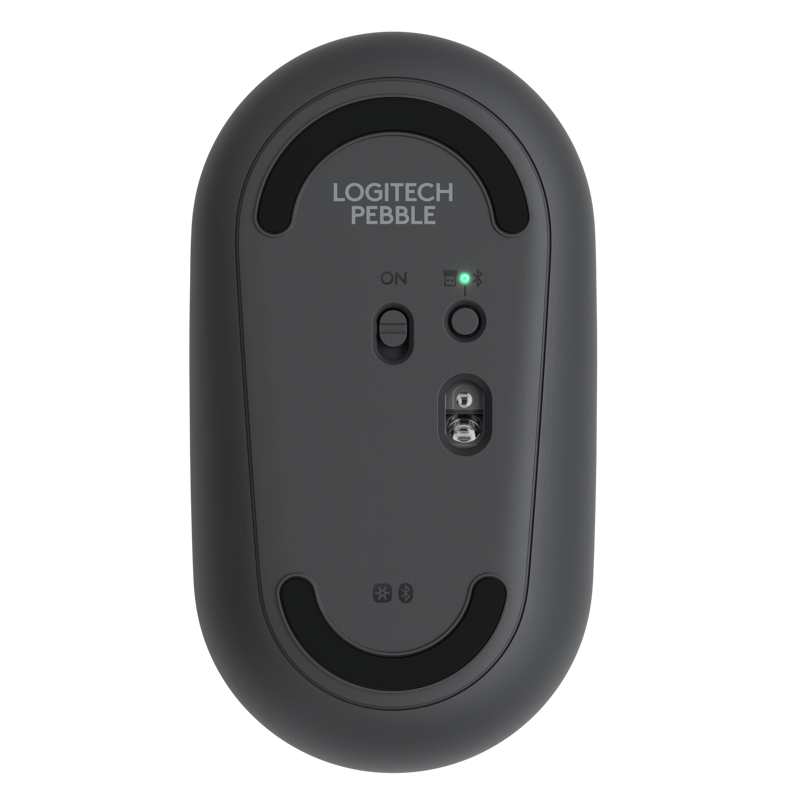 Мышь/ Logitech Wireless Mouse Pebble M350 GRAPHITE 910-005576 — фото 1