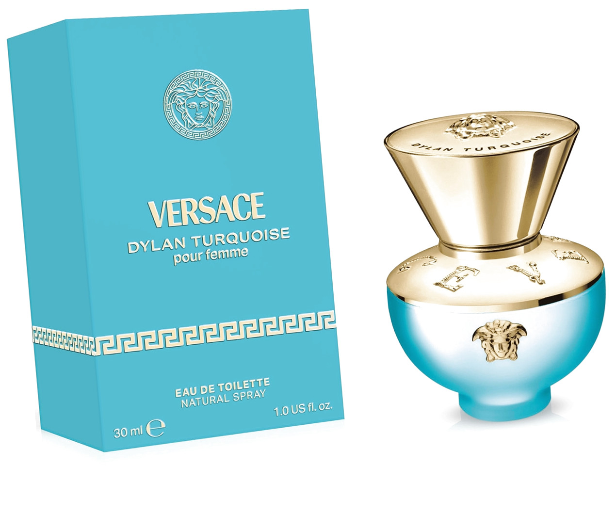 Аромат для женщин Версаче Дилан Туркуаз Пур Фем 30 мл / Dylan Turquoise Pour Femme