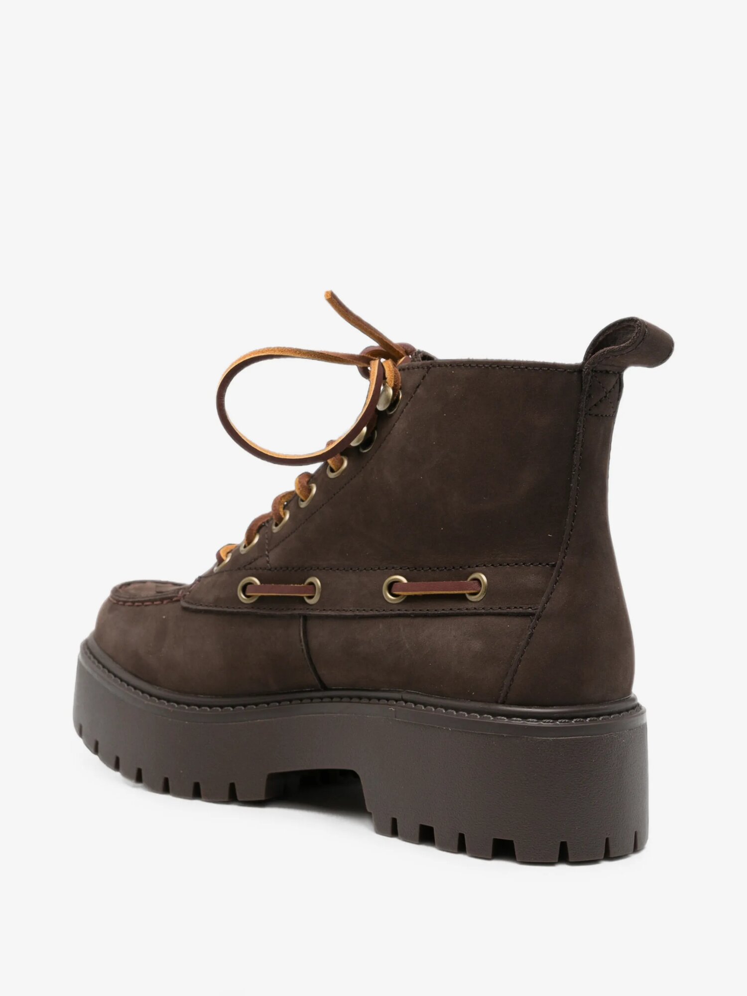 Ботинки Timberland Lace-up platform boots, размер 6, коричневый — фото 1
