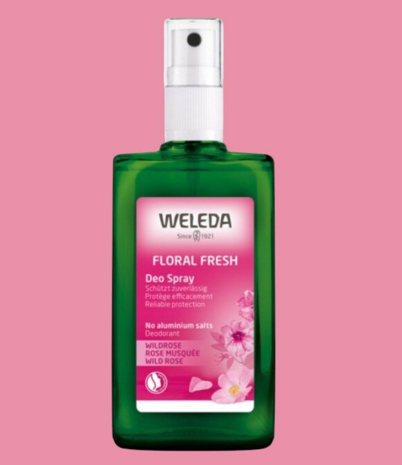 Дезодорант с натуральными эфирными маслами, WELEDA wild rose deodorant, 100 ml