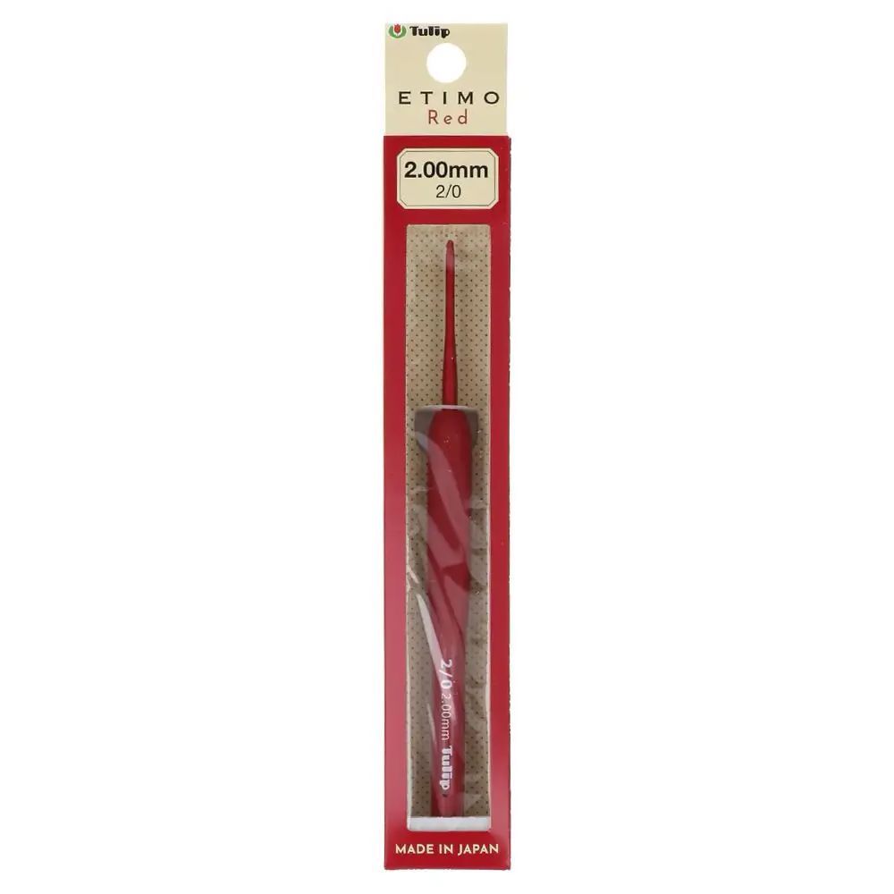 Крючок для вязания Tulip Etimo Red № 2,0