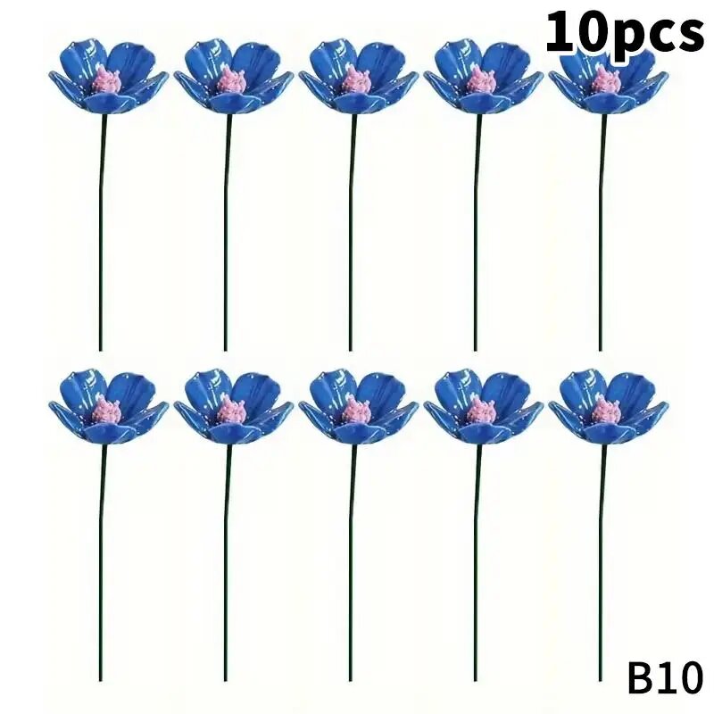 Цветы декоративные B10, 10 шт.