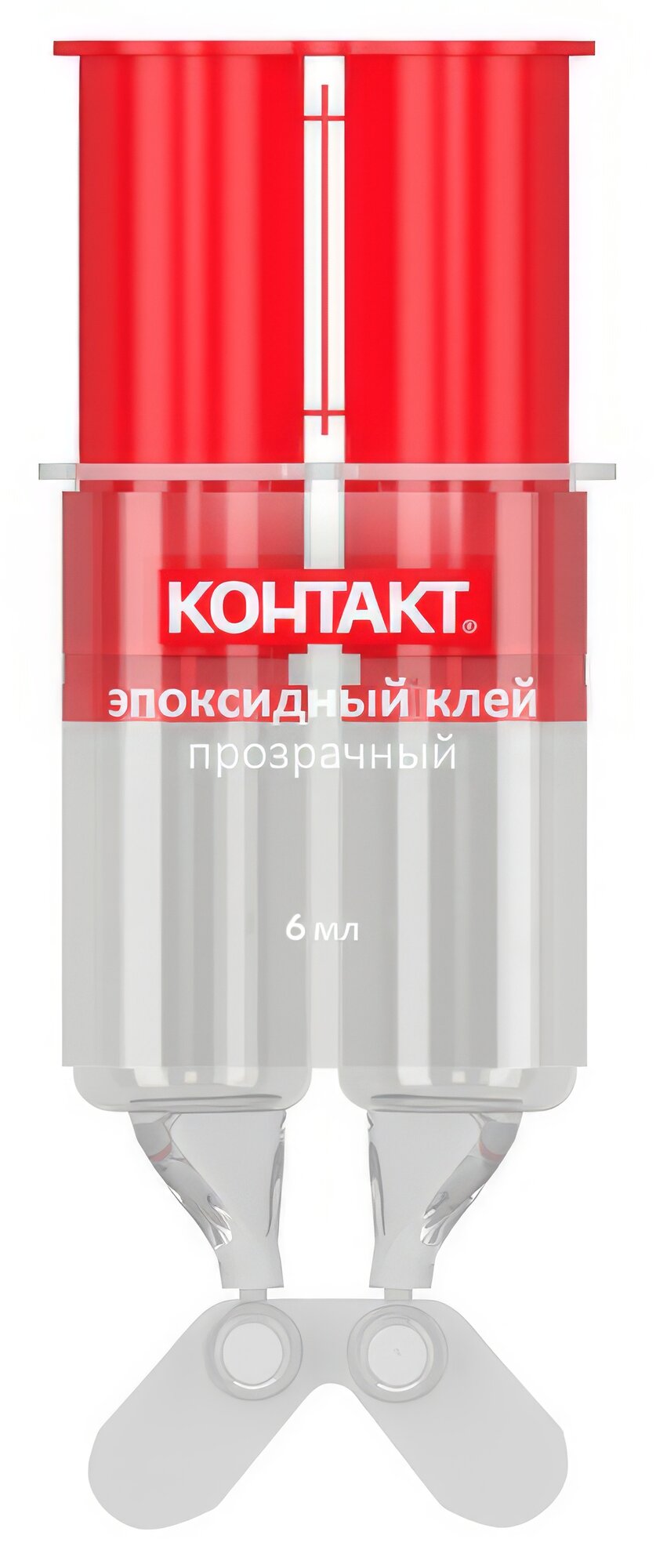 Клей эпоксидный контакт прозрачный 6 мл.