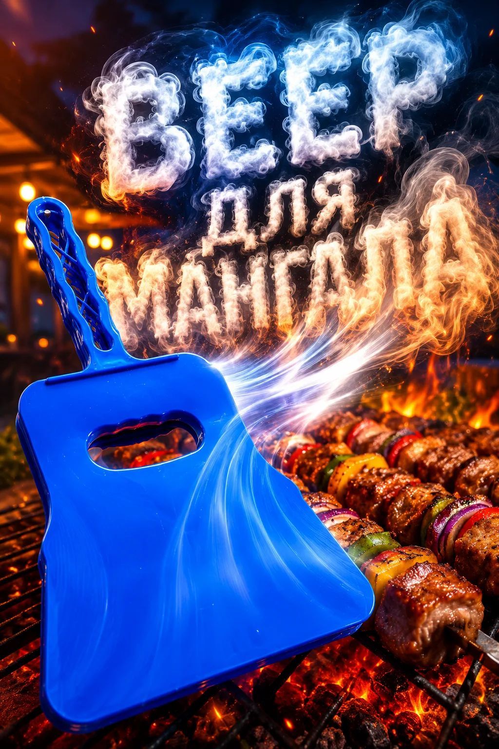 Веер для мангала — фото 1