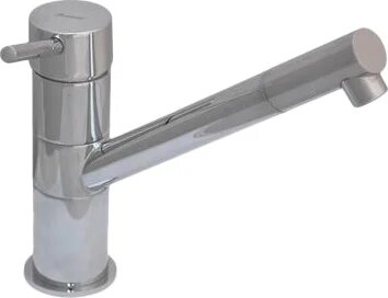 Смеситель для кухни Seaman Barcelone SSL-5110 Water с поворотным изливом, хром, глянцевый, однорычажный, латунный, с керамическим картриджем
