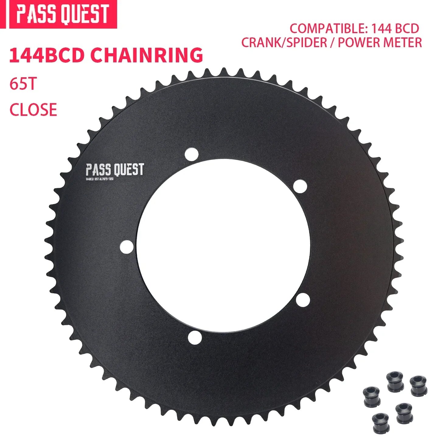 PASS QUEST 144BCD звезда 65T черная