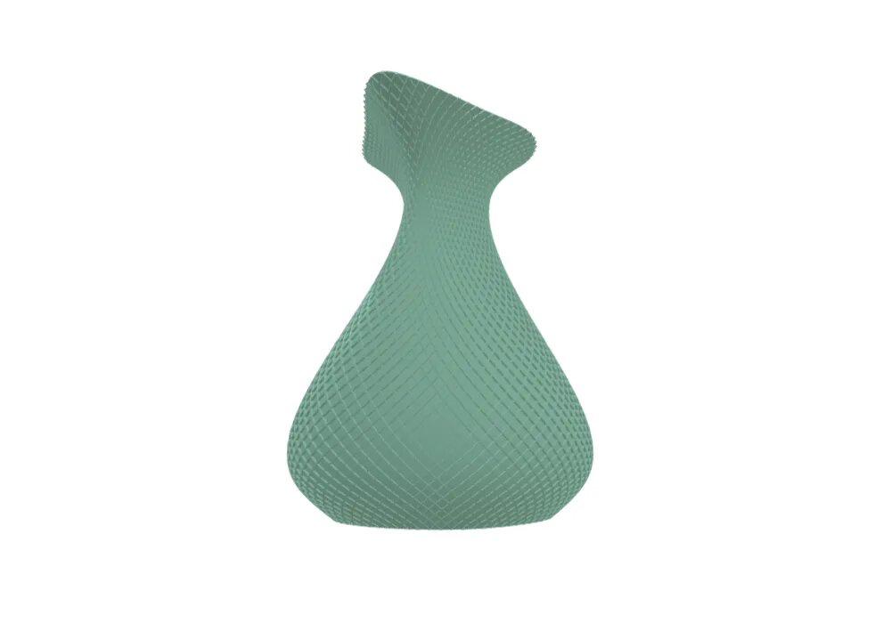 Ваза декоративная дизайнерская, 3D-печать, 3DOPRU арт. VASE-CC-cfc4ea275c43