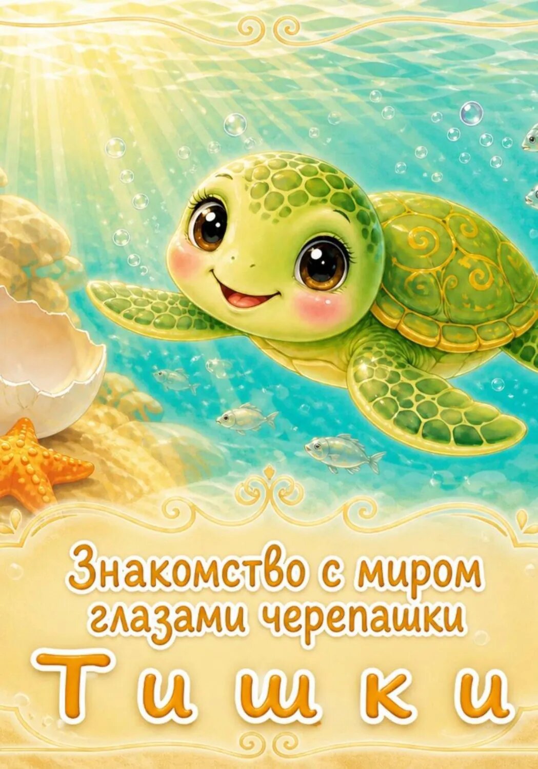 Знакомство с миром глазами черепашки Тишки [Цифровая книга]